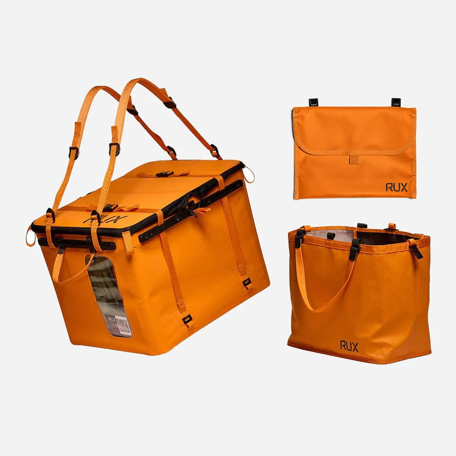 RUX Essentials Set.- Get Organized with a RUX 70, RUX 25L Bag and Pocket