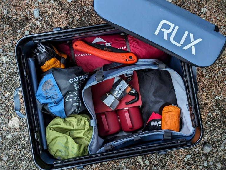 RUX: Rugged, weatherproof, and versatile gear management system.