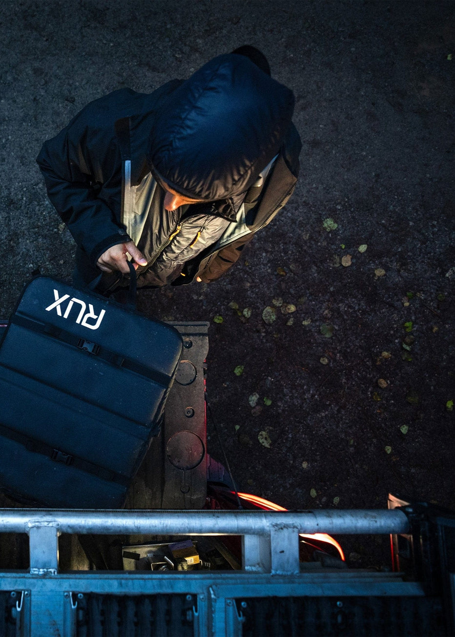 RUX: Rugged, weatherproof, and versatile gear management system.