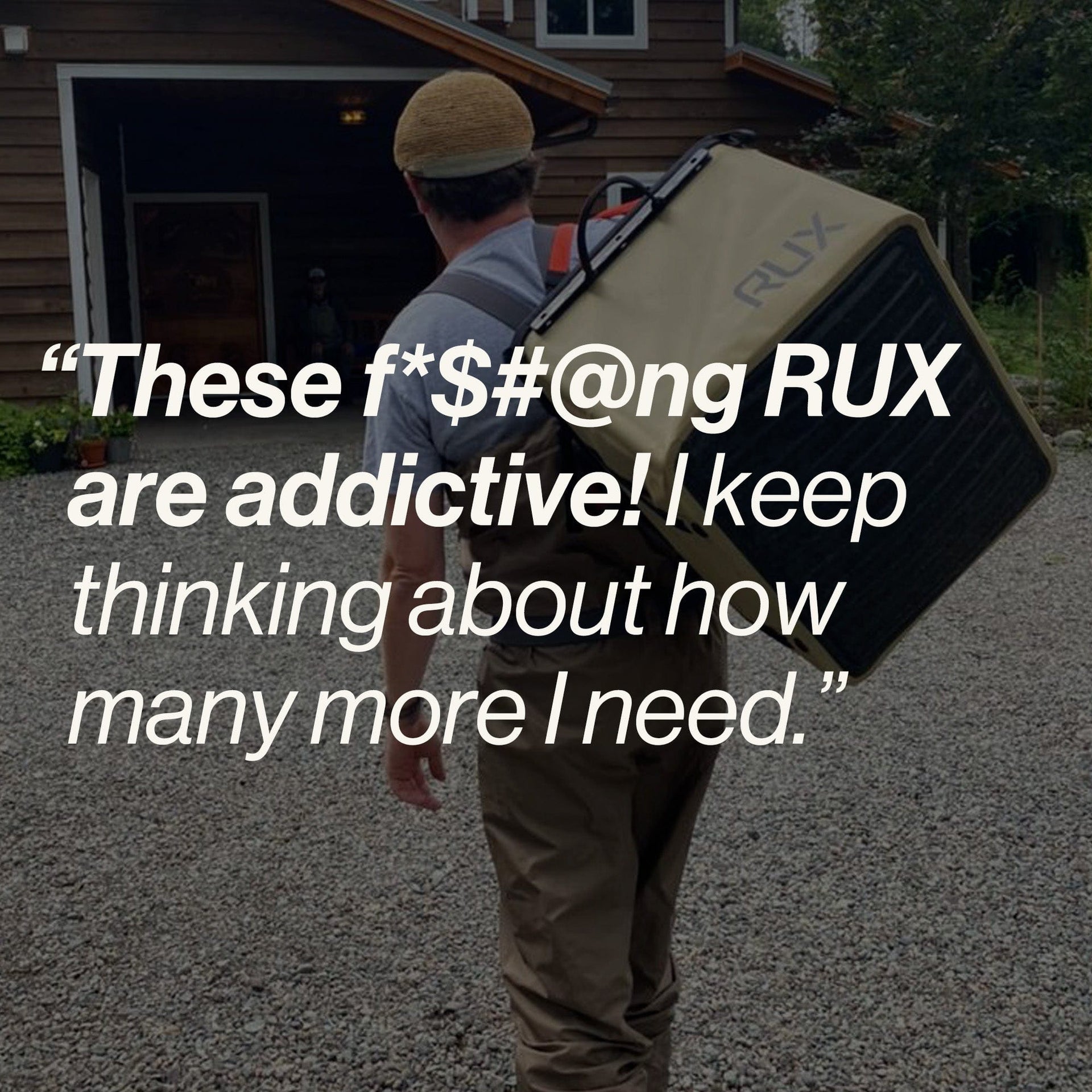 RUX Bundle. Get Organized with a RUX, RUX 25L Bag and Pocket
