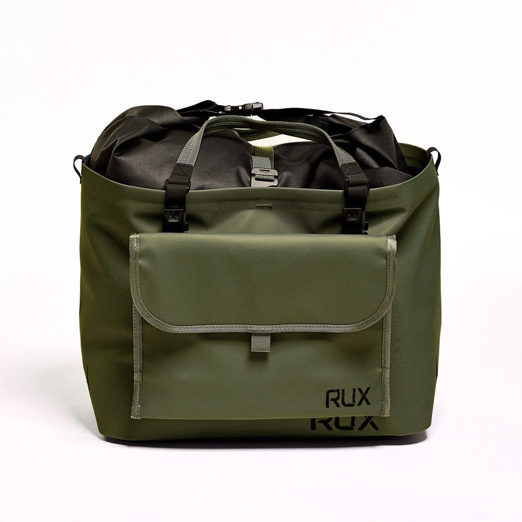 RUX Waterproof Bag: 25L Rolltop Waterproof Gear Tote Bag
