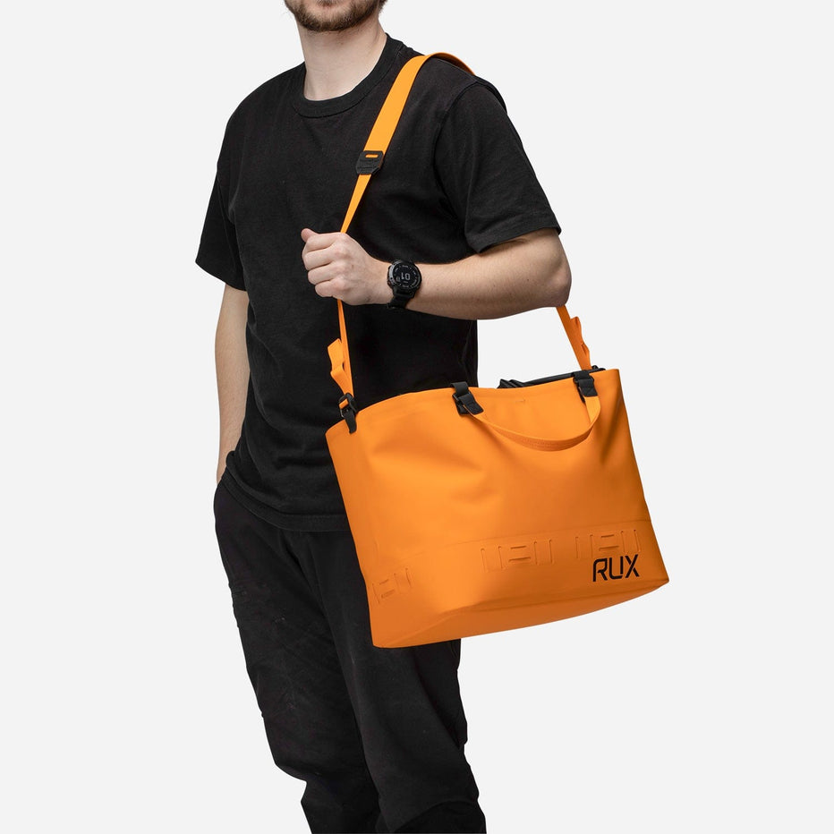RUX Waterproof Bag: 25L Rolltop Waterproof Gear Tote Bag