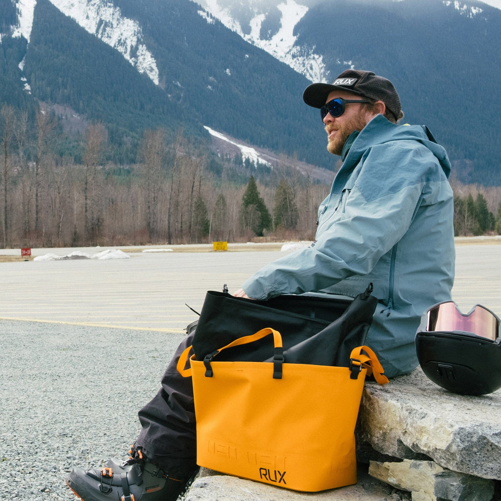 RUX Waterproof Bag: 25L Rolltop Waterproof Gear Tote Bag