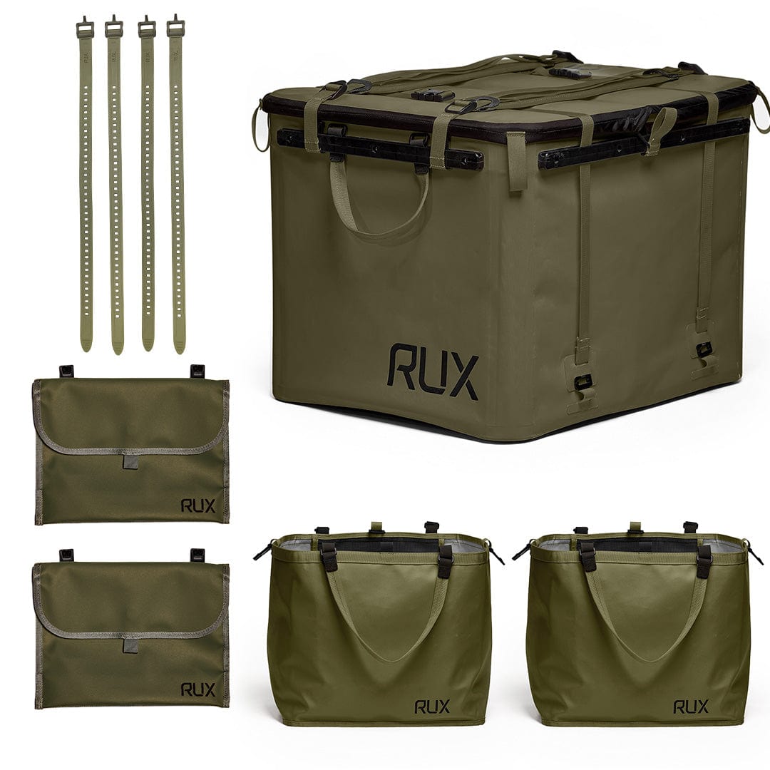 Collapsible Portable Storage Bin | RUX 'All-In' Bundle | RUX