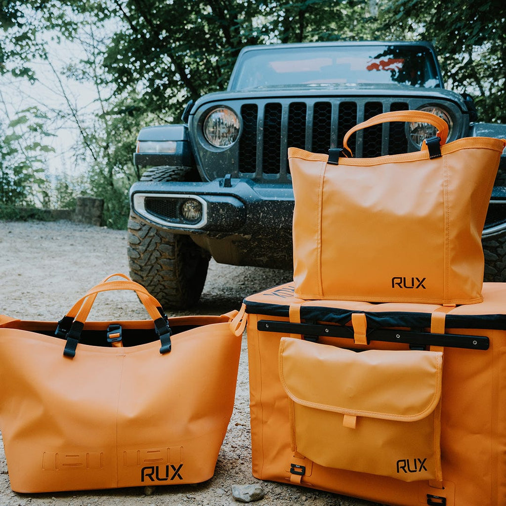 RUX: Rugged, weatherproof, and versatile gear management system.