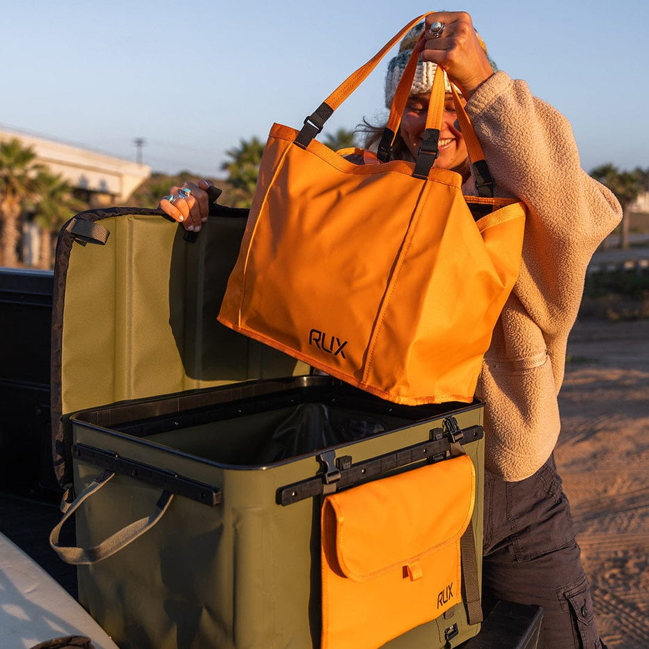 RUX Essentials Set.- Get Organized with a RUX 70, RUX 25L Bag and Pocket