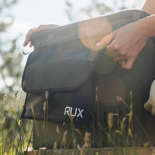 RUX: Rugged, weatherproof, and versatile gear management system.