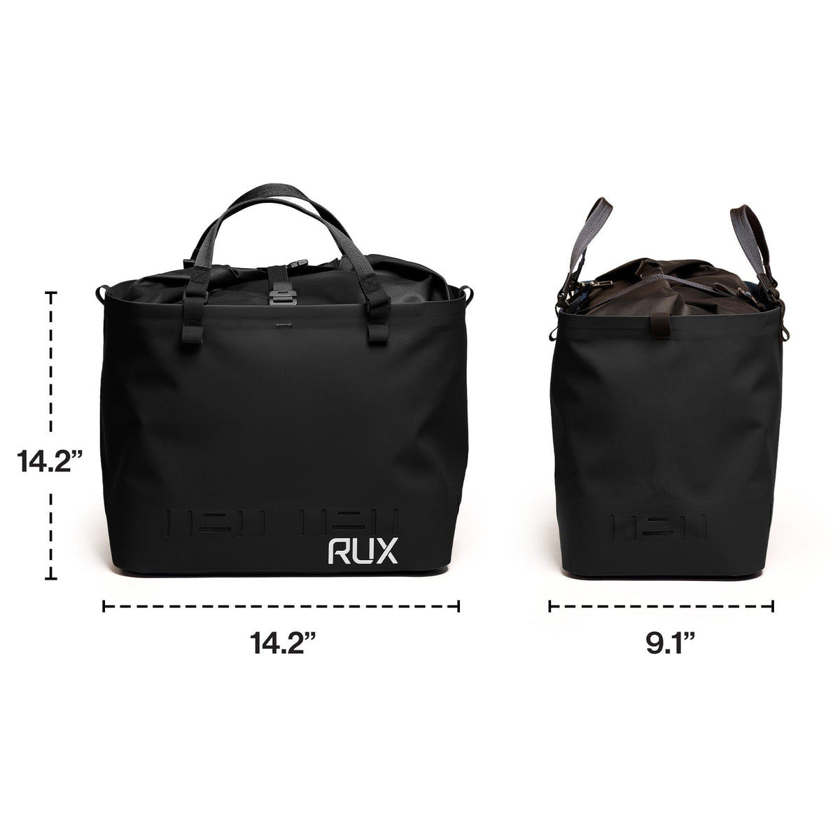 RUX Waterproof Bag: 25L Rolltop Waterproof Gear Tote Bag