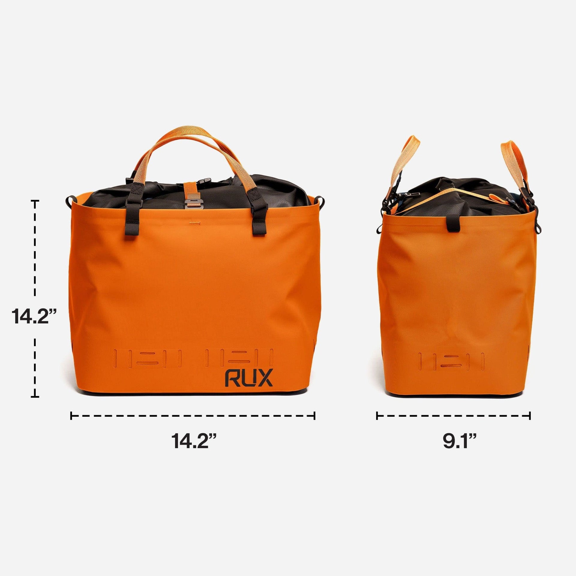 RUX Waterproof Bag: 25L Rolltop Waterproof Gear Tote Bag