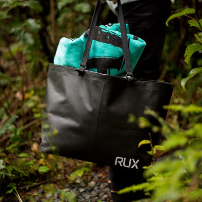 RUX Waterproof Bag: 25L Rolltop Waterproof Gear Tote Bag
