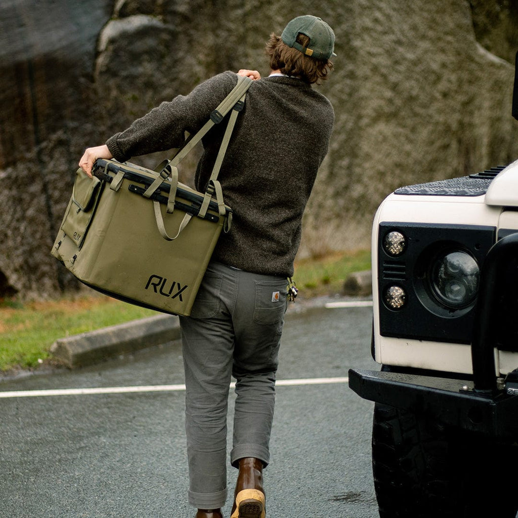 RUX: Rugged, weatherproof, and versatile gear management system.