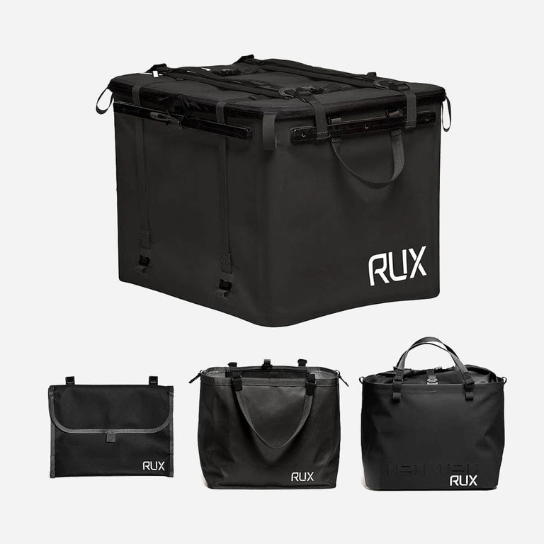 RUX: Rugged, weatherproof, and versatile gear management system.