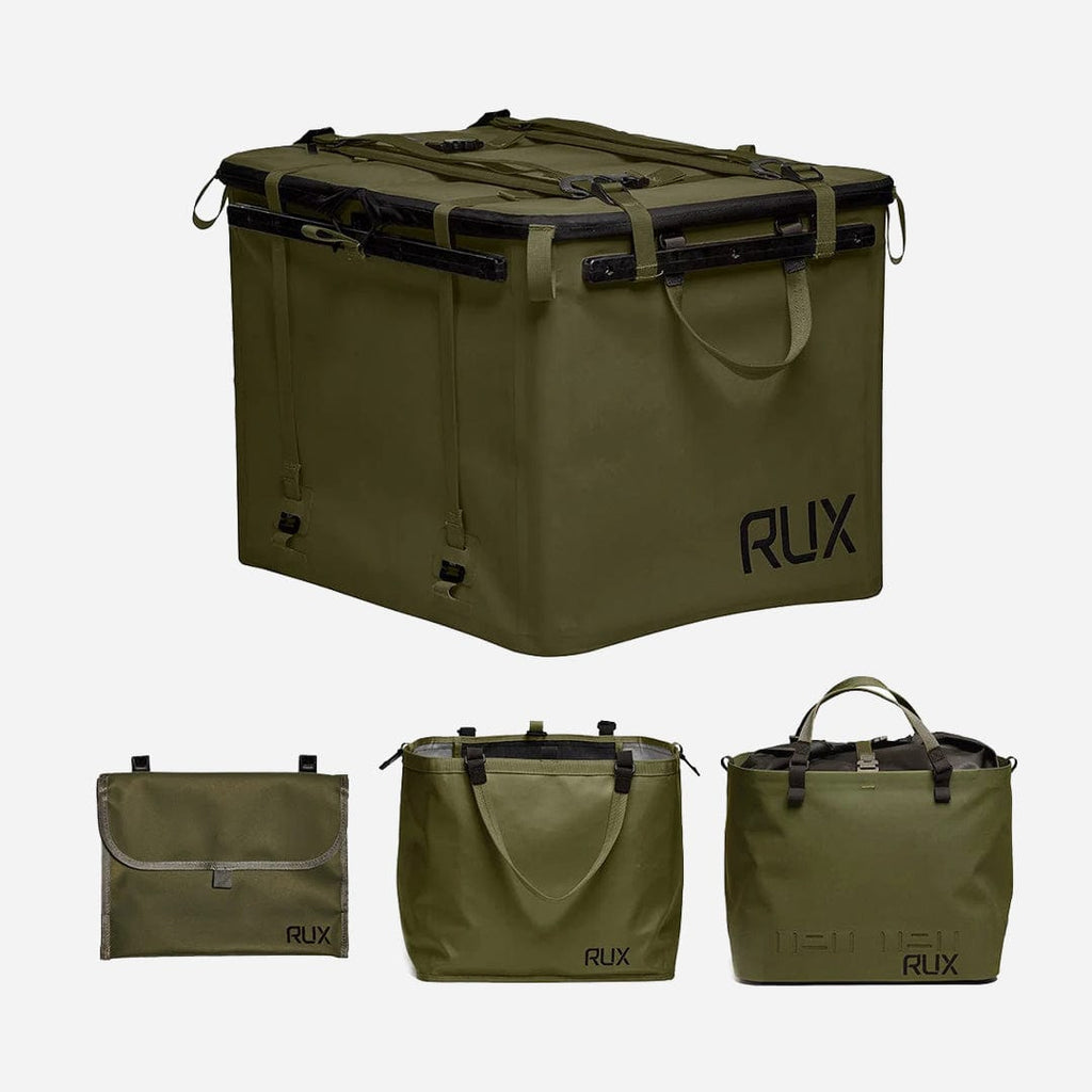 RUX: Rugged, weatherproof, and versatile gear management system.