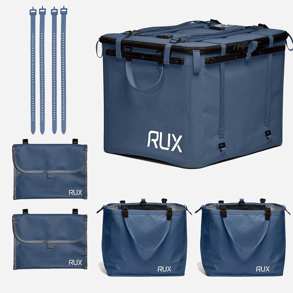 Collapsible Portable Storage Bin | RUX 'All-In' Bundle | RUX