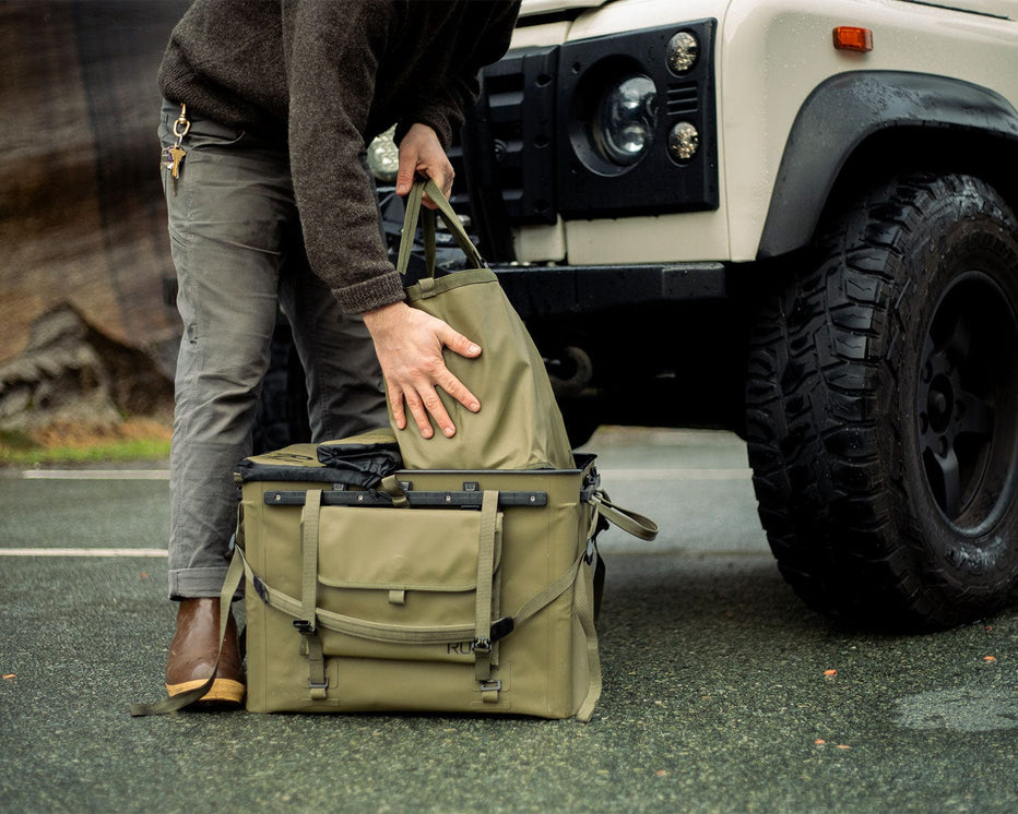 RUX: Rugged, weatherproof, and versatile gear management system.