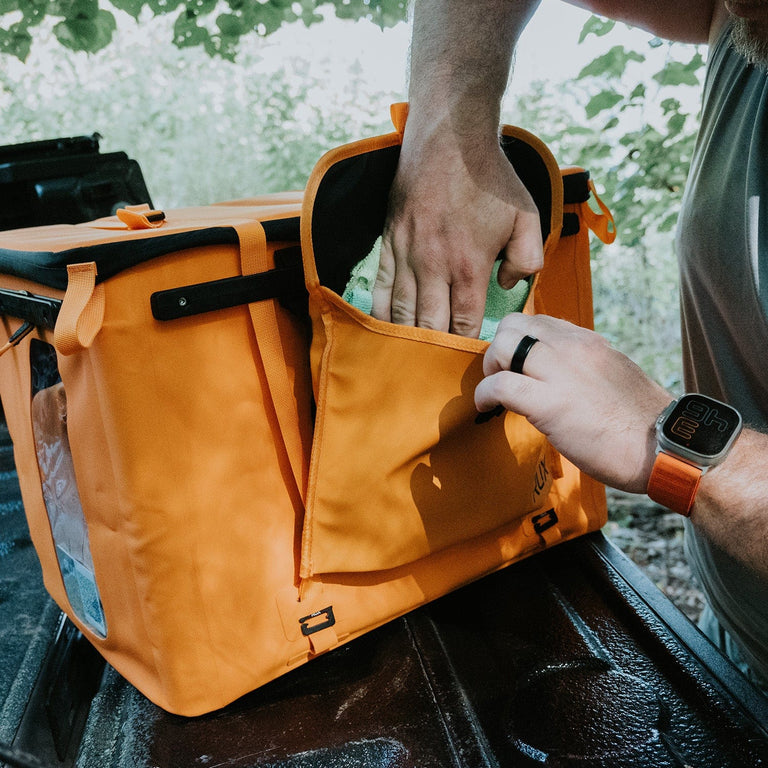 RUX Essentials Set.- Get Organized with a RUX 70, RUX 25L Bag and Pocket